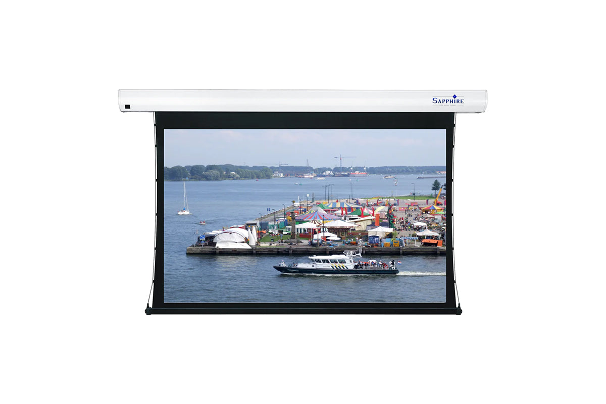 Sapphire Tab Tension Electric Infra Red Screen 16:10 Format Projector